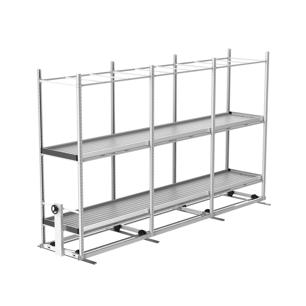 CastleGreens Custom Multi-Tier Rolling Bench System – Agricova