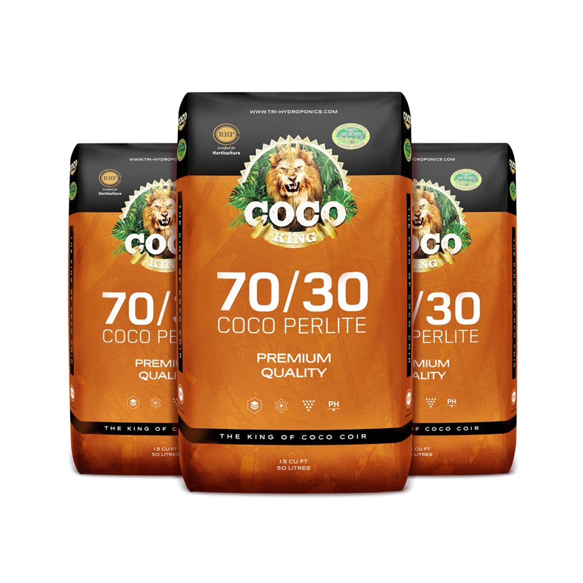 COCO KING 70/30 Coco Perlite Mix 50L/1.75 cu.ft – Agricova
