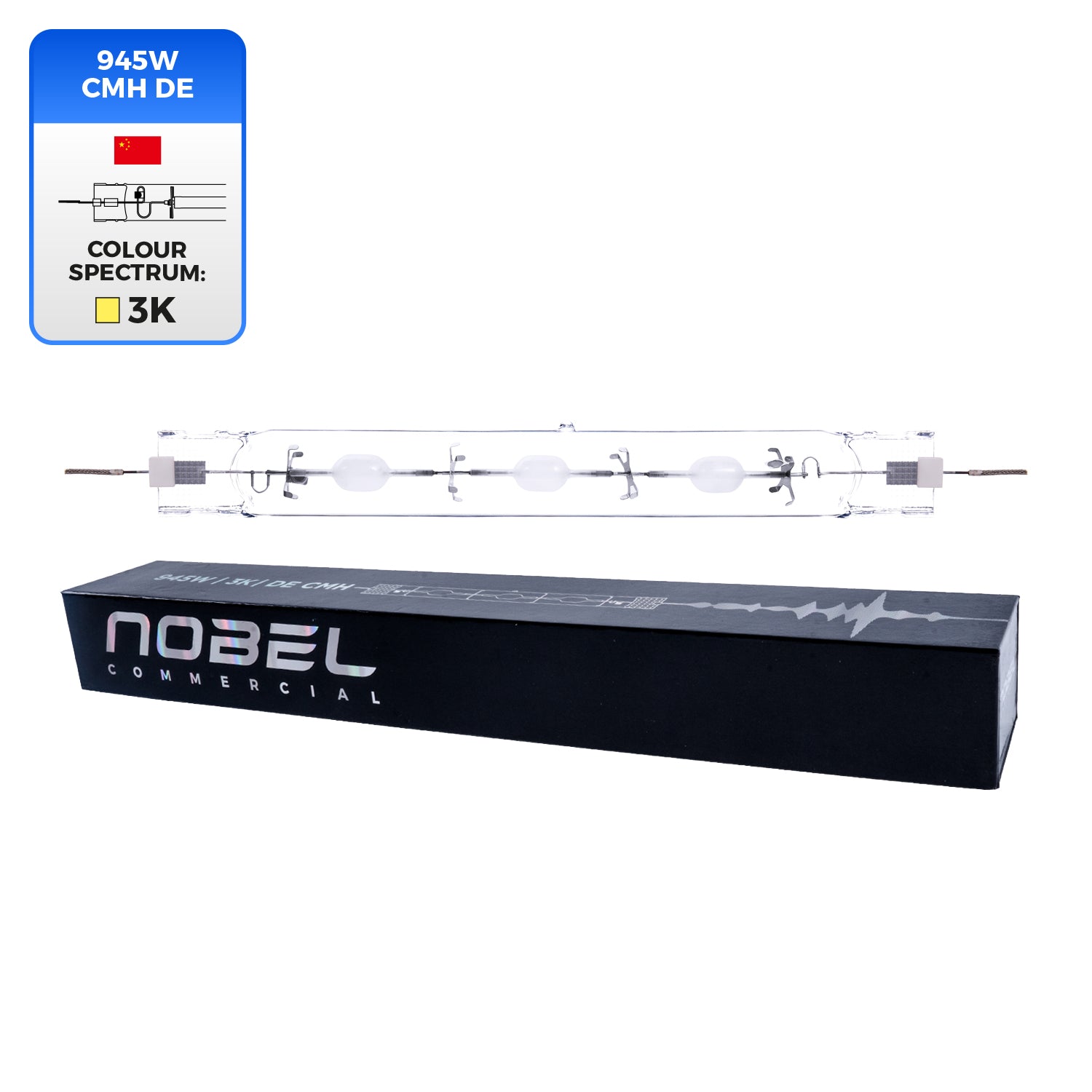 Nobel 3K DE 945W CMH Lamp – Agricova